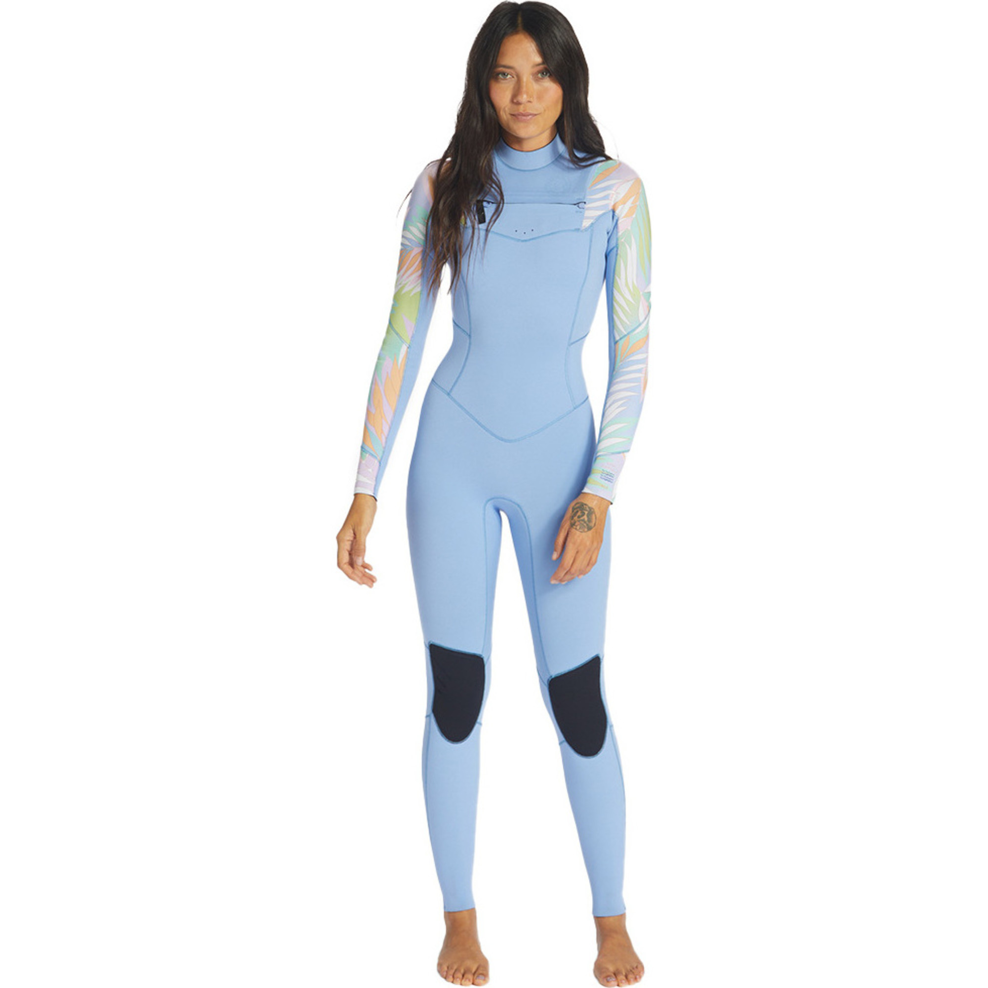 2023 Billabong Womens Salty Dayz 3/2mm Chest Zip Wetsuit ABJW100121 - True Blue | Wetsuit Outlet